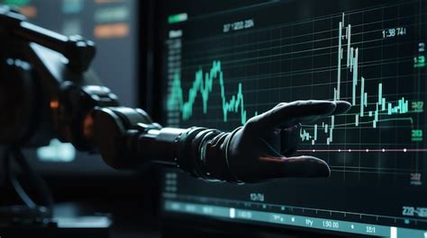 Premium Photo Advanced AI Stock Market Analysis AI Generated