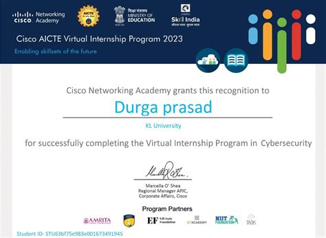 durga prasad on linkedin cybersecurity share cisco