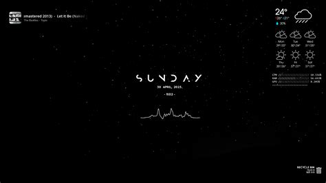 I Tried Rainmeter Today And After Roughly 2 Hours This Is The Result