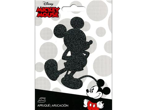 Simplicity Applique Disney Iron On Sm Shmmickeyblk