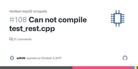 Can Not Compile Testrestcpp · Issue 108 · Nkolbanesp32 Snippets