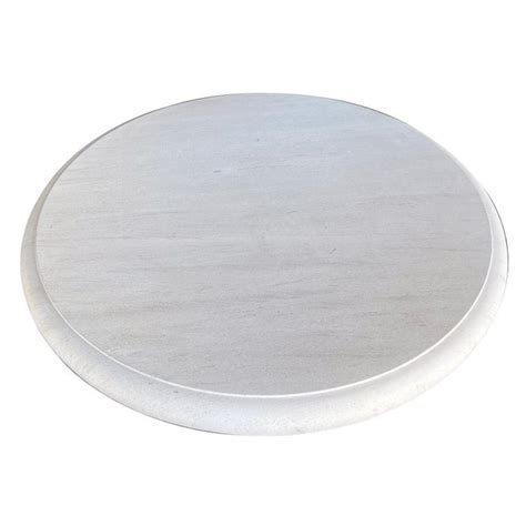 Carved French Limestone Round Coffee Cocktail Table Chairish