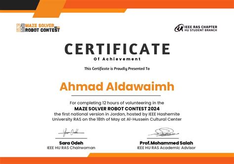 Ahmad Jabr On Linkedin Robotics Innovation Volunteering Ieee Mazesolver2024