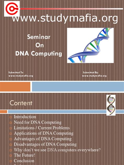 dna computing pdf areas of computer science computing