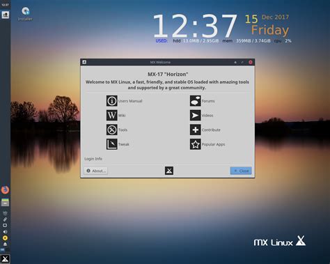 基于 Debian 的 Xfce 桌面发行版MX Linux 发布 LinuxStory