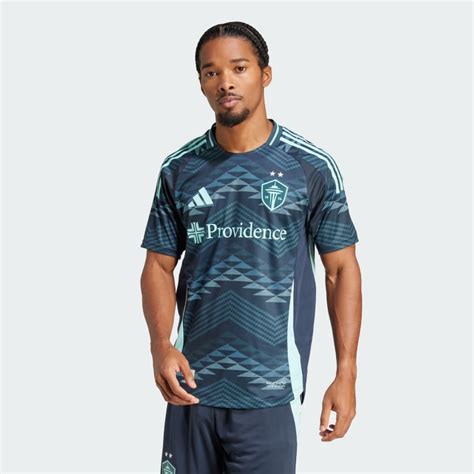 Adidas Seattle Sounders Fc 25 26 Away Authentic Jersey Blue Free