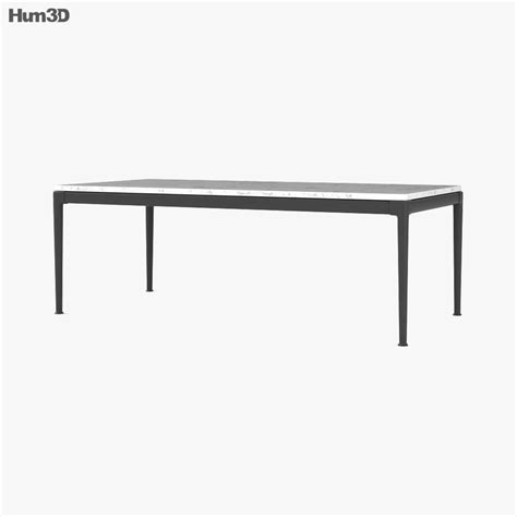 Flexform Pico Dining Table 3d Model Download In Max Obj Fbx C4d