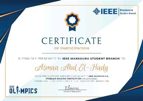 Asmaa Gamal On Linkedin Special Participation In Ieee Olympics 10🖤🚀problemsolving