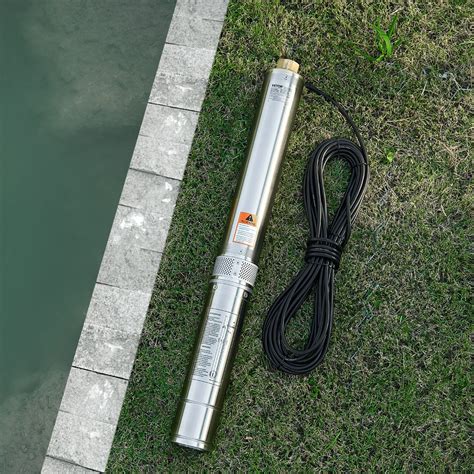 Vevor 1100w Deep Well Submersible Water Pump 230v 65 Lmin Flow 85 M