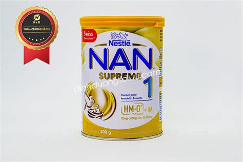 Sữa Nan Supreme 1 - Sữa Công Thức Gần Giống Sữa Mẹ - H&H Nutrition