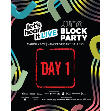 Spill Feature 2025 Juno Block Party Day 1 Vancouver Art Gallery