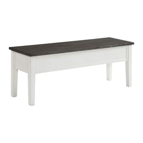 Picket House Furnishings Jamison Gray Dining Bench Backless With