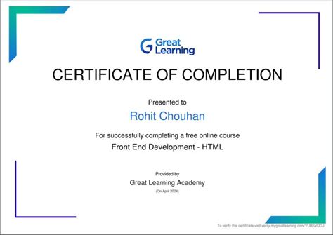 rohit chouhan on linkedin frontenddeveloper codingjourney greatlearninggraduate