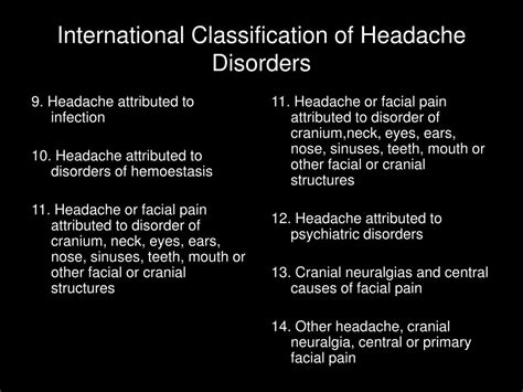 Ppt Headache And Dizziness Emergency Setting Powerpoint Presentation Id 763331