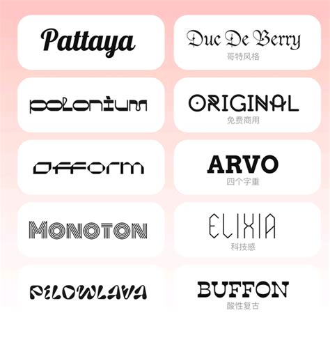 70款必备英文字体合集 知乎