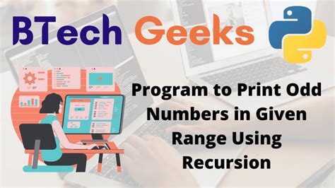 Print Odd Numbers In Python Python Program To Print Odd Numbers In