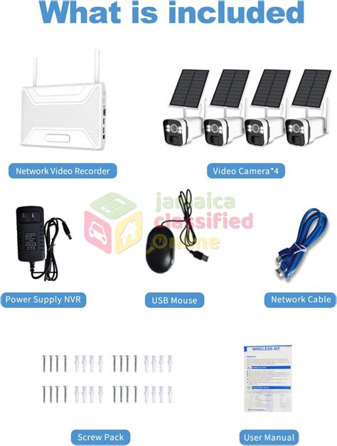 For Sale Zhxinsd Solar Wireless Camera Security System Portmore