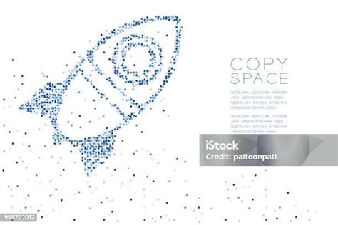 개요 기 광장 상자 패턴 만화 로켓 우주선 모양 공간 탐사 개념 디자인 복사 공간 벡터 Eps 10 흰색 바탕에 파란색 그림