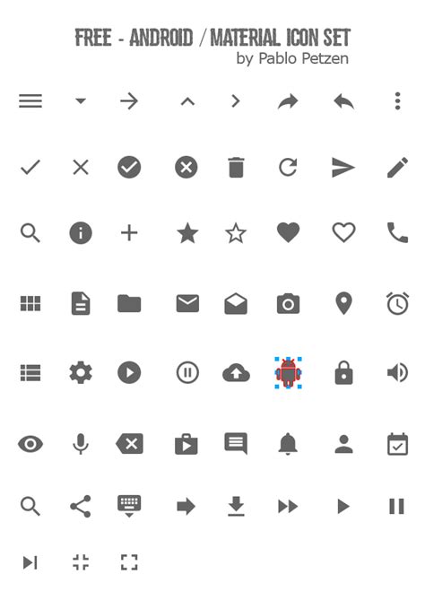 Android Material Icon Free Icons Library