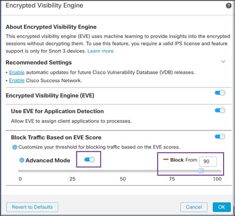 Cisco Secure Firewall Management Center Snort Configuration Guide Version Use Case