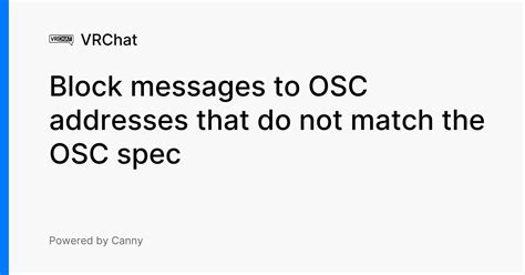 block messages to osc addresses that do not match the osc spec voters