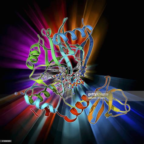 Mrna Capping Enzyme Molecule High Res Vector Graphic Getty Images