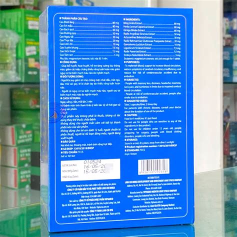 Hoạt Huyết Linh Chi Hỗ Trợ Bổ Huyết Tăng Cường Lưu Thông Máu Não