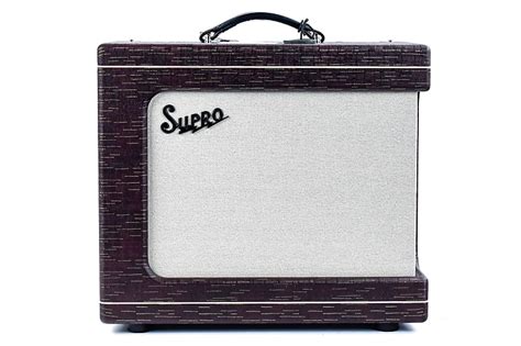 Supro Delegate Custom 1x12 Combo Burgundy Reverb
