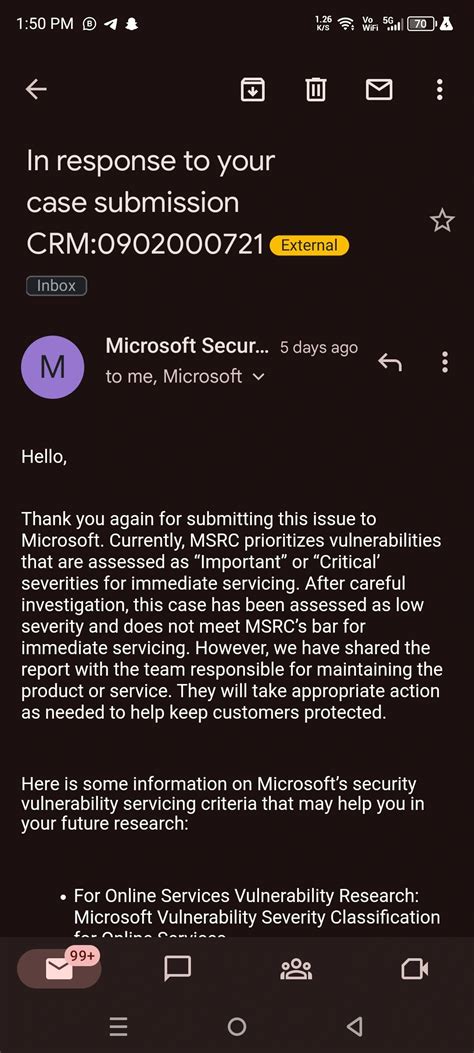 Harsh Sanghvi On Linkedin Microsoft Bugbounty Digitalinnovation Techexcellence Collaboration…