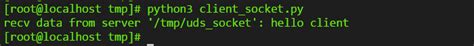 Python UNIX domain sockets使用代码实现 诸子流 博客园