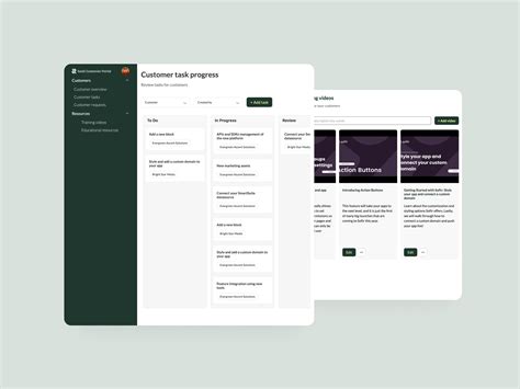 Saas Customer Portal Template