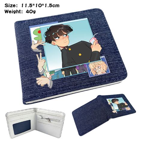 9 Styles Mob Psycho 100 Cartoon Anime Wallet Purse