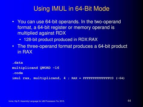 Assembly Language For X86 Processors 7th Edition Ppt Download