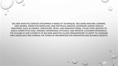 Big Data Analytics Servicespptx