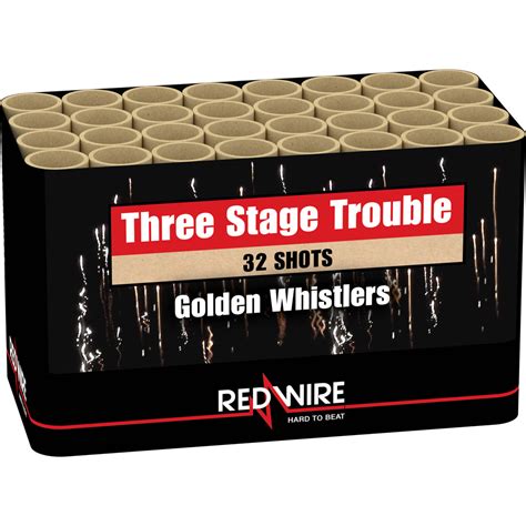 Three Stage Trouble by Lesli Fireworks | Firework Crazy