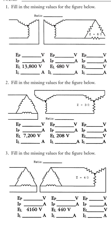 solved 1 fill in the missing values for the figure below