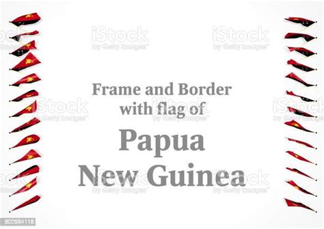 프레임과 파푸아 뉴기니의 국기와 국경 3 차원 일러스트 레이 션 0명에 대한 스톡 사진 및 기타 이미지 0명 공란 교육 Istock