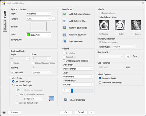 Cant Create Hatch Autocad 2d Drafting Object Properties And Interface