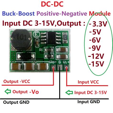 200 500ma Voltage Converter Positive To Negative Power Supply Dc Dc