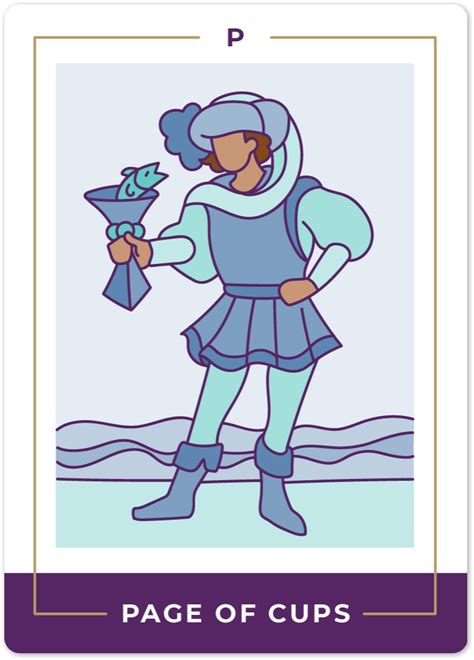 Page Of Cups Tarot Card Meanings Biddy Tarot