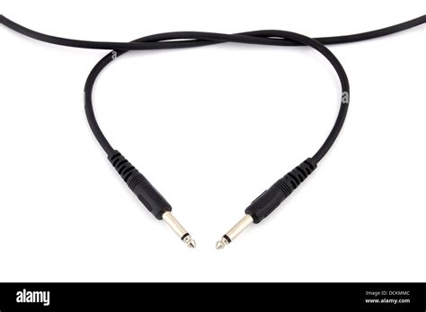 Two Audio Plug Stock Photo Alamy