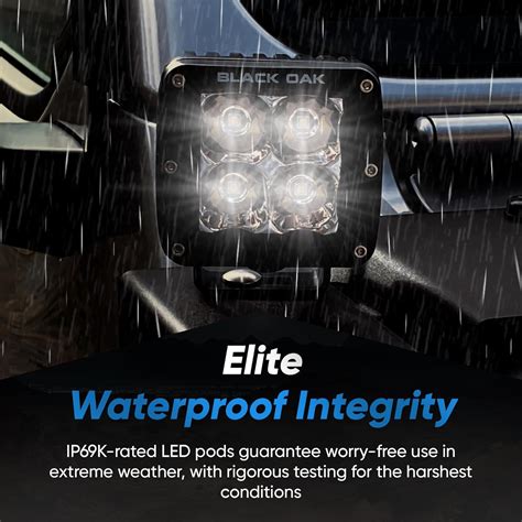 Black Oak Led Pro Series 30 2 Inch Pod Light Instruction Manual