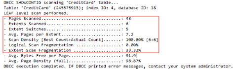 Summary Of Common Methods Of Sql Server Index Maintenance