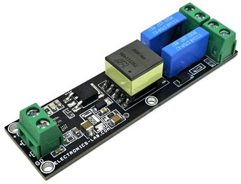 ±340v Dc Output 15v Dc Input Isolated Flyback Converter Electronics Lab