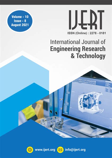 Volume 10 Issue 08 August 2021 Ijert