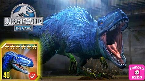 Yutyrannus Max Level 40 Jurassic World The Game Youtube
