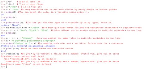 Tutorial 3how To Create A Variable In Pythondefine Variable In Python