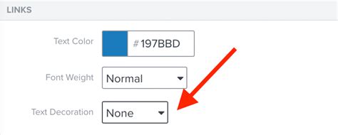 How To Remove Underline Hyperlinks Klaviyo Community