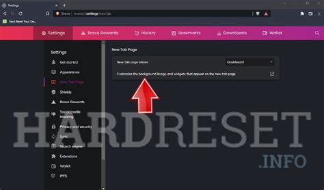 How To Show Background Images In Brave HardReset Info