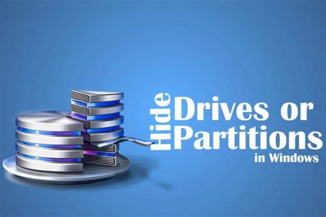 4 Different Methods To Hide Drives Or Partitions In Windows 7810